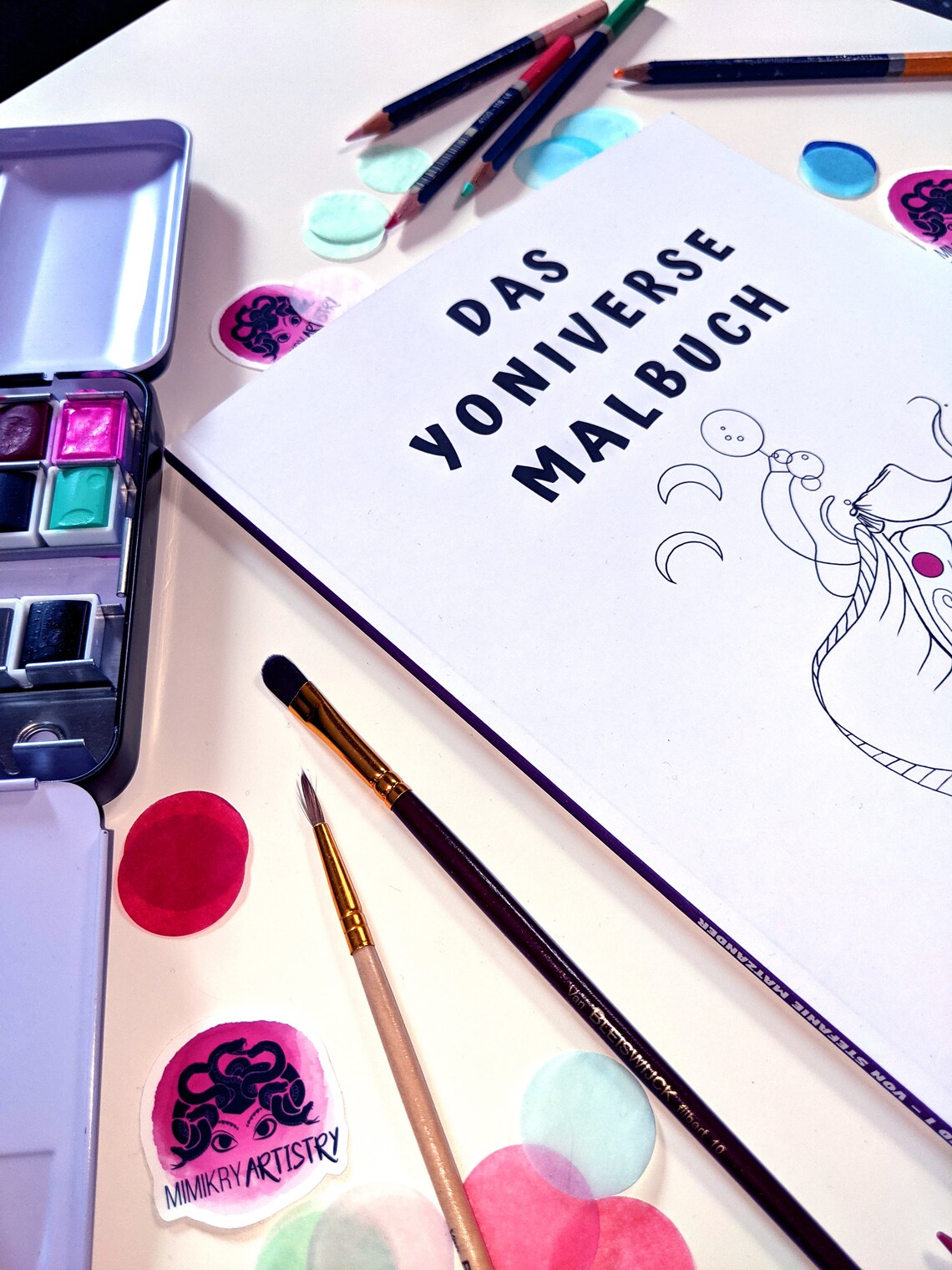 The Yoni Coloring Book for Adults 20 Imaginative Vaginas to | Etsy