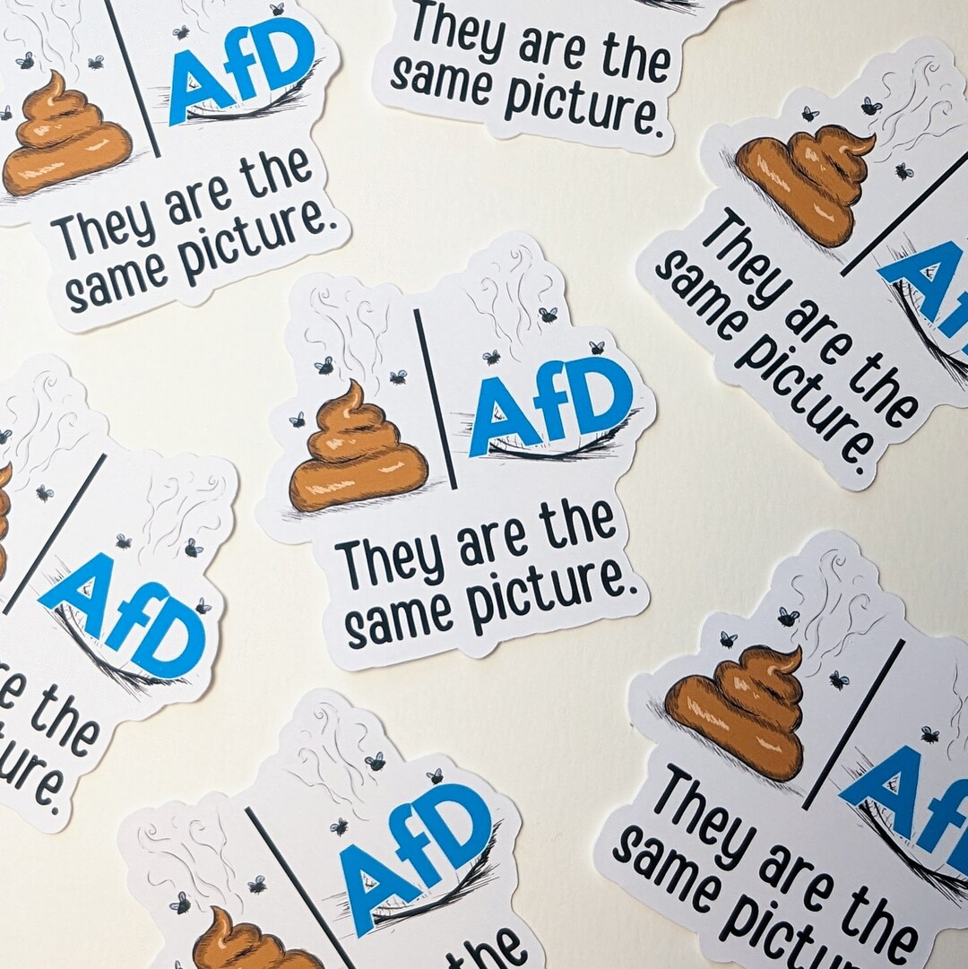AFD Meme - Left Alternative Stickers | Show Your Message | Support ...