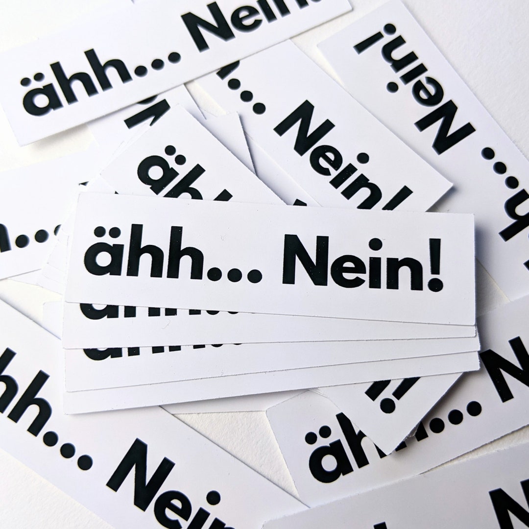 German Sticker :) - Etsy
