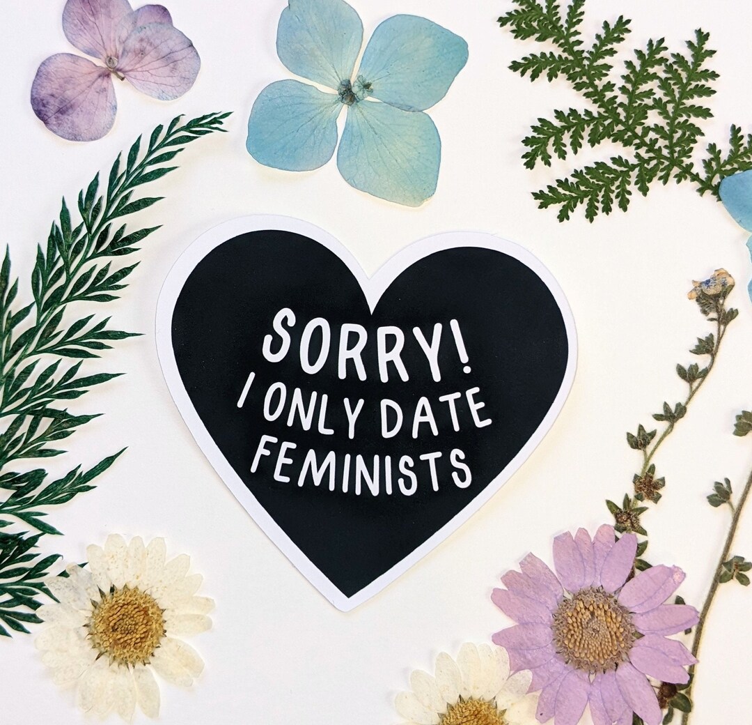 Feminists Only - Feminist Stickers | Show Your Message | Support People ...