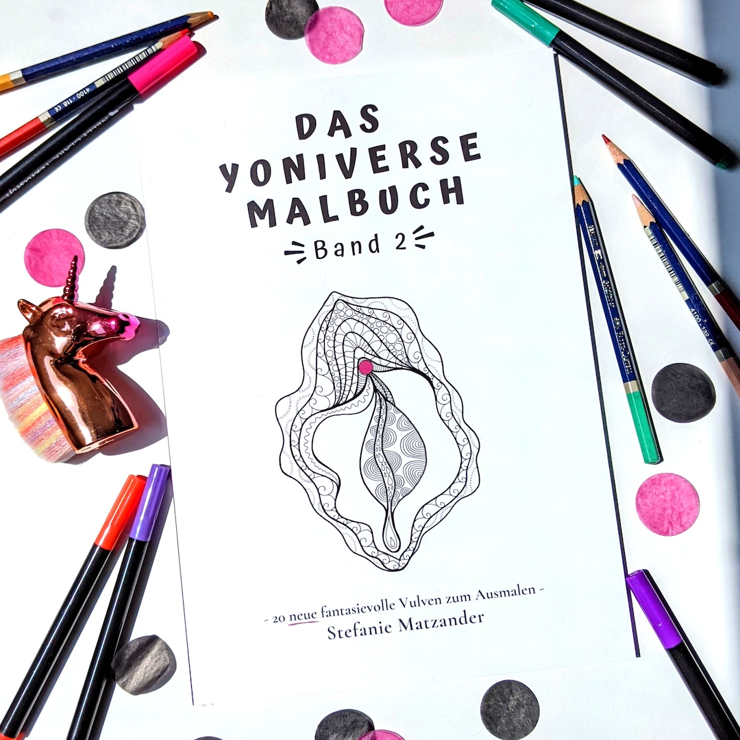 The Yoni Coloring Book Volume 2 For Adults 20 Imaginative Vaginas To