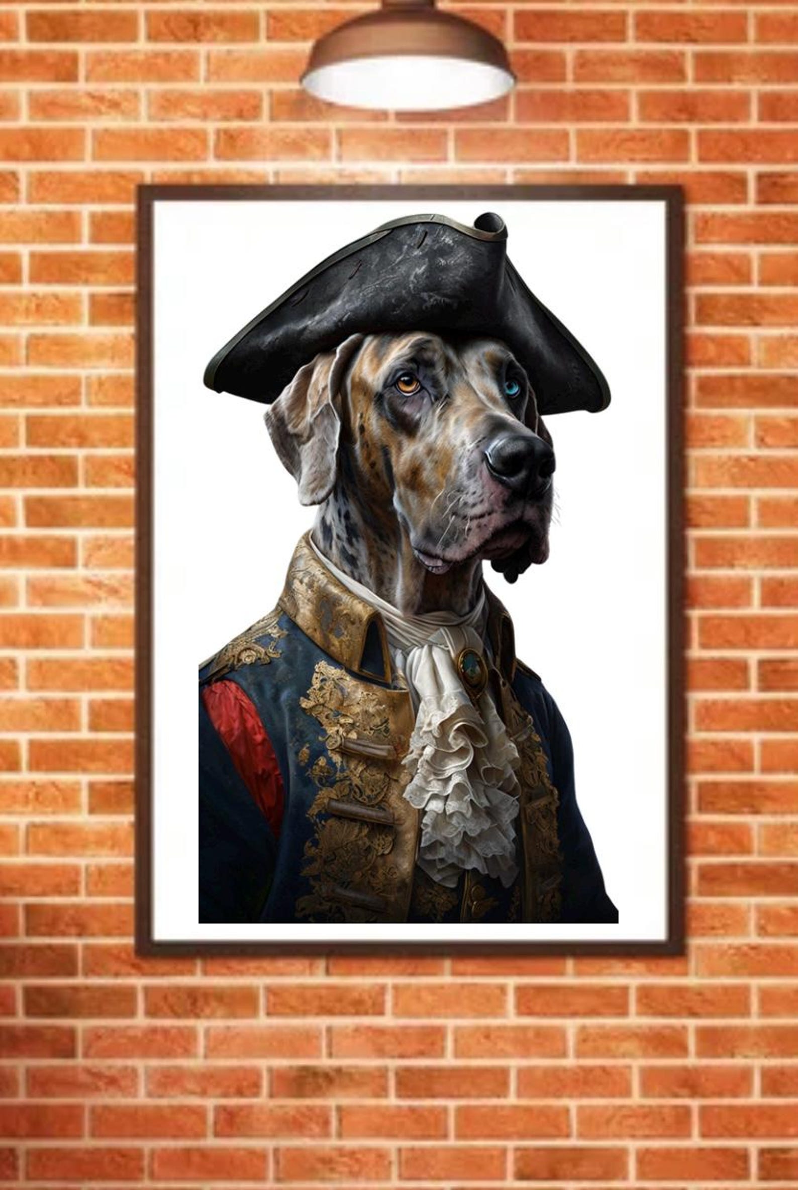 Handsome and Regal Great Dane Poster - Etsy