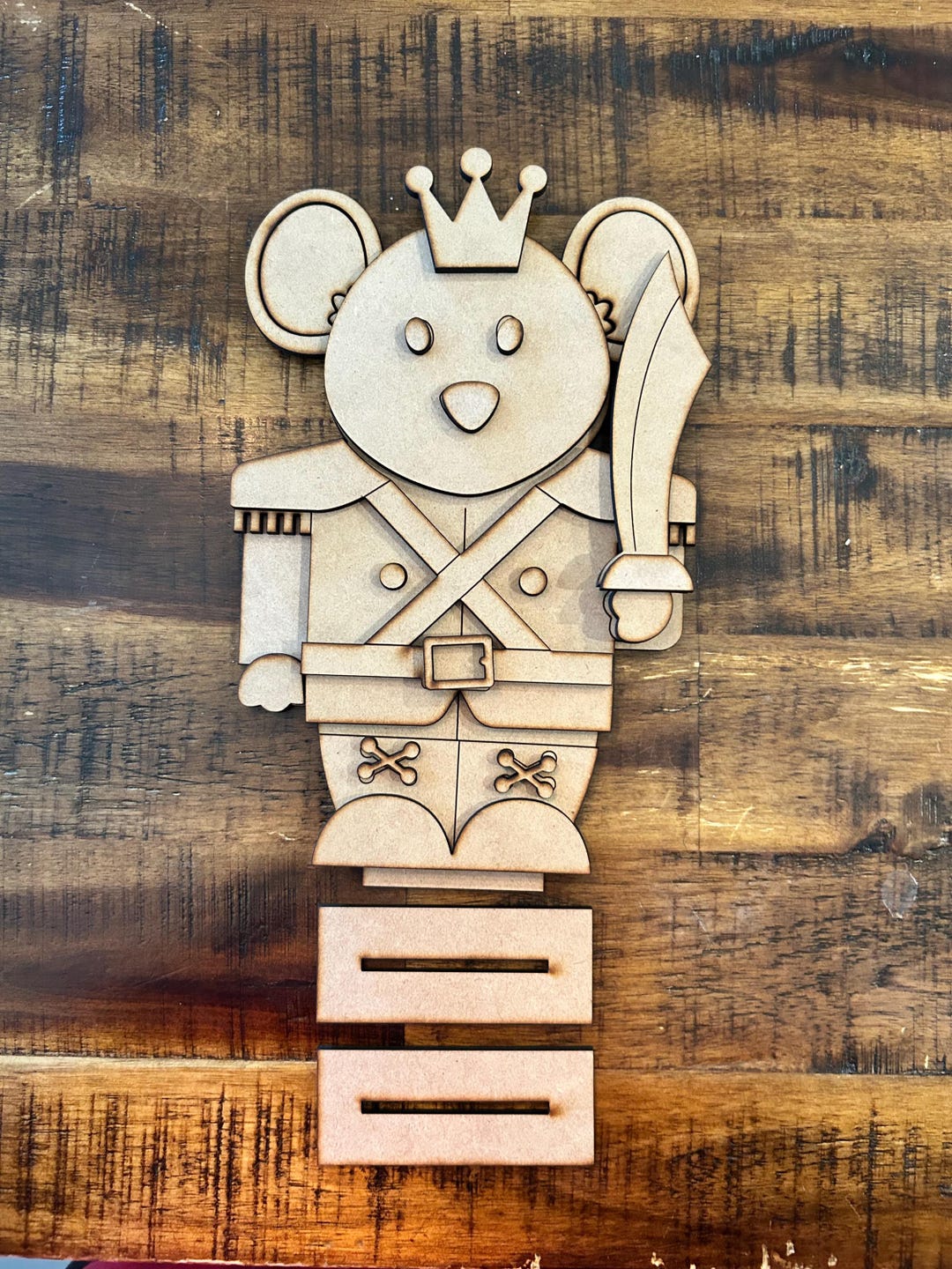 Nutcracker King Mouse | Nutcracker Shelf Sitter - Etsy