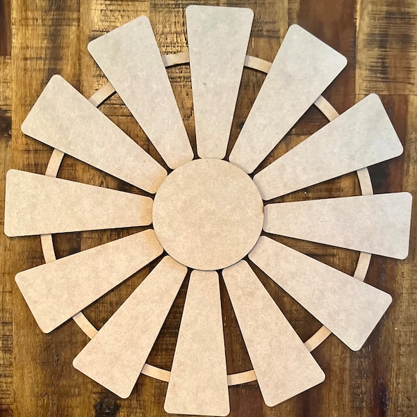 Wooden Windmill - Etsy