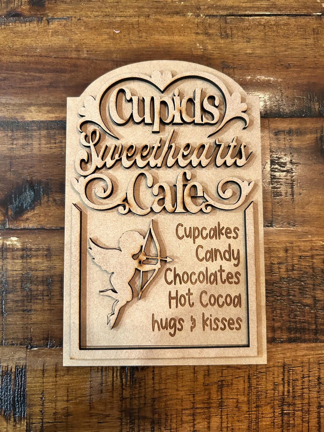 Cupids Sweethearts Cafe Interchangeable Sign for Easel | Easel ...