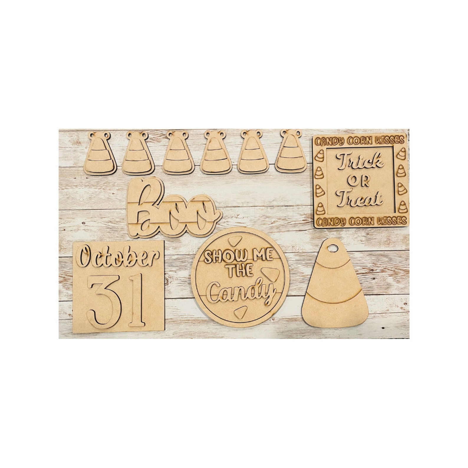 Candy Corn Tier Tray | Candy Corn Banner | Candy Corn | Halloween ...