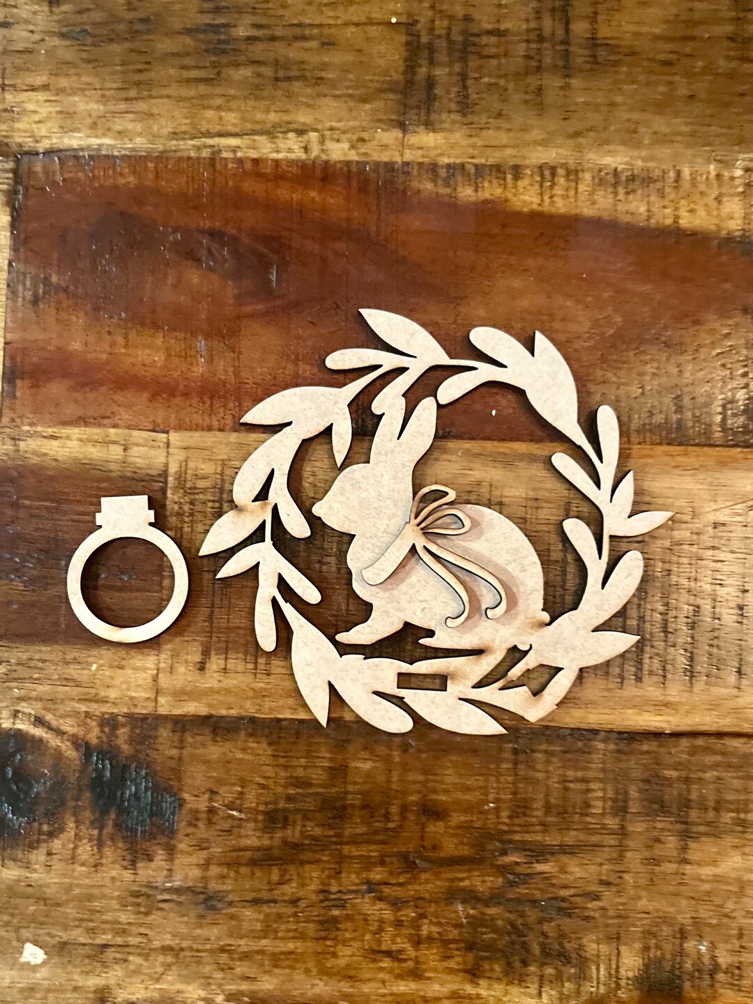 Rabbit Wreath Night Light Attachments | Night Light | Easter | Spring ...