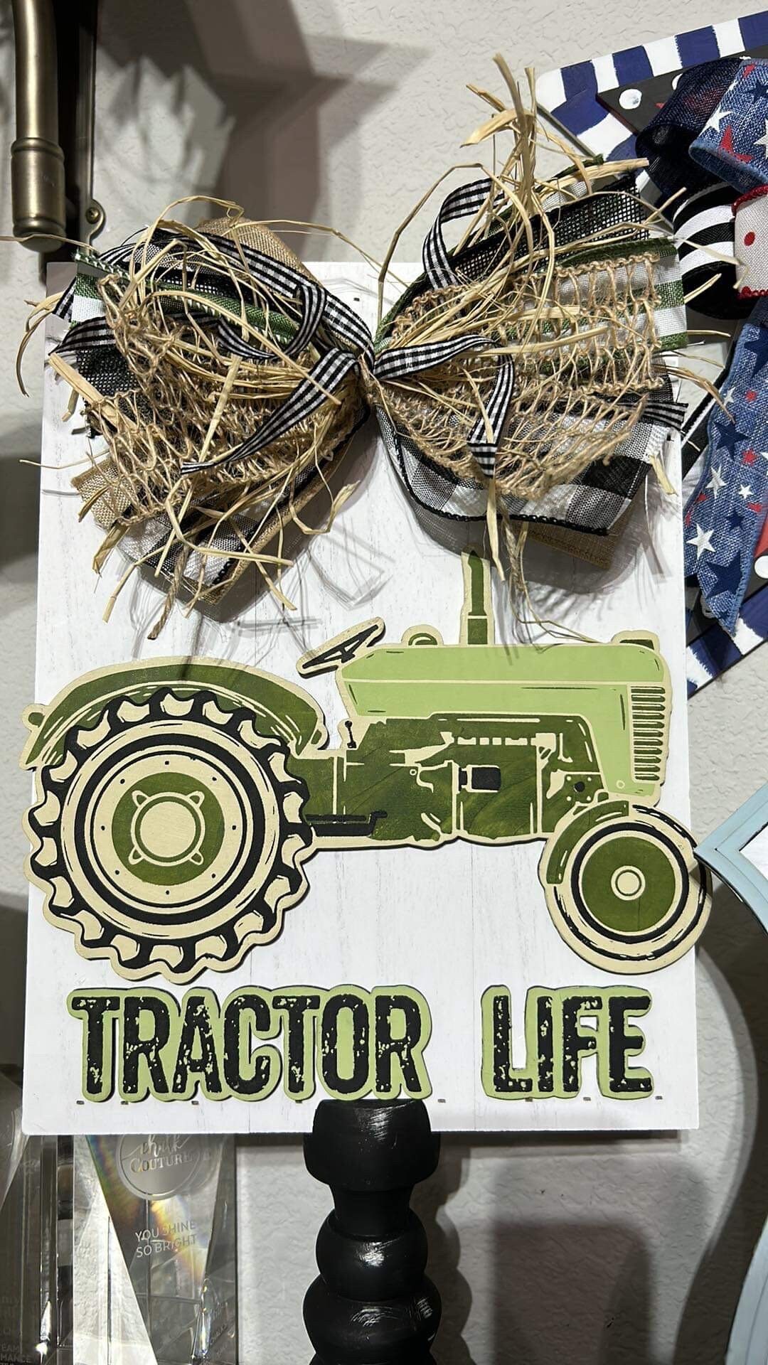 Vintage Tractor | Tractor Cutout | MDF Laser Tractor Cutout | Father's ...