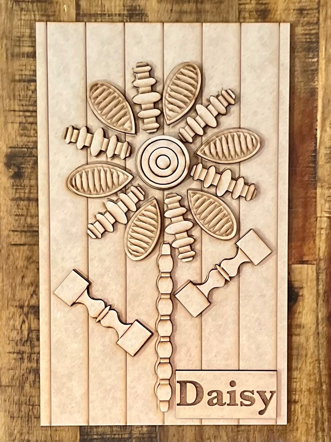 Spindle Daisy | DIY Daisy | Daisy Cutout | Summertime | MDF - Etsy