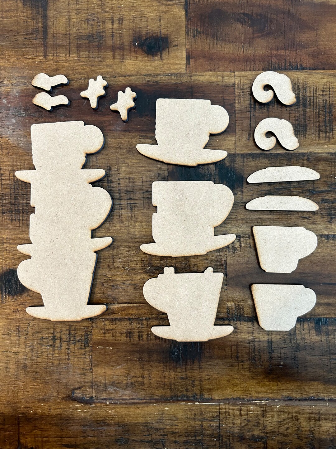 Teacups | Cup Cutouts | Teacup Cutouts - Etsy