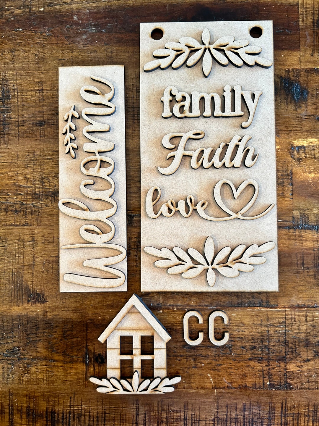 Welcome Interchangeable Post | Sign Holder | Sign Post | Family Faith ...