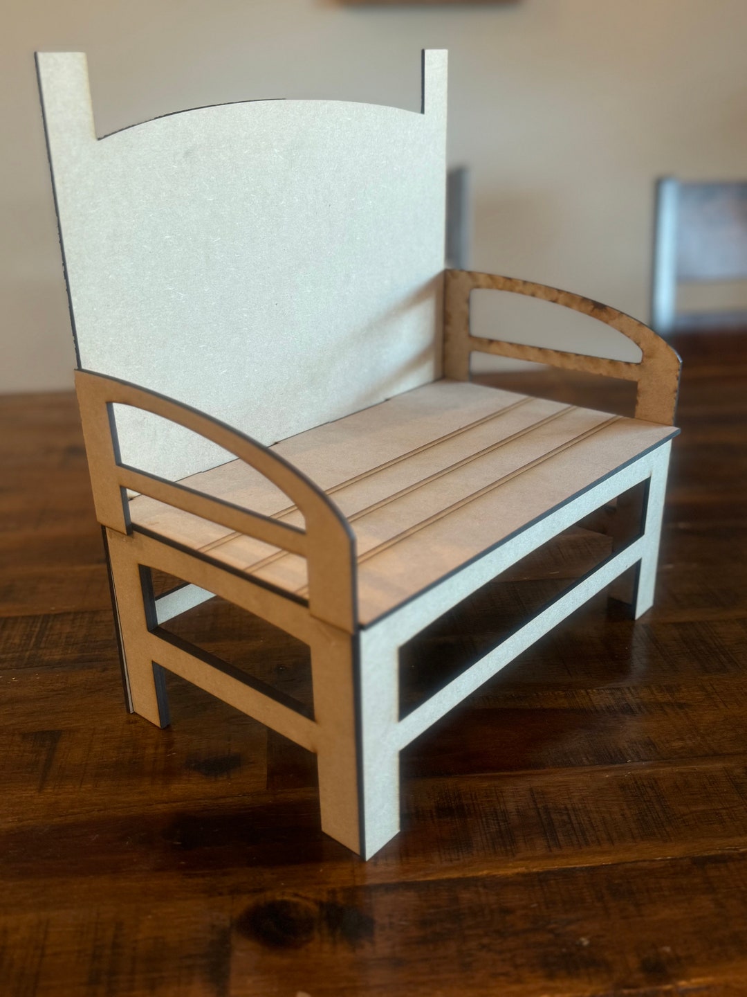Chair Shelf | Farmhouse Chair | Chair Tier Tray | Rustic Chair | Modern ...