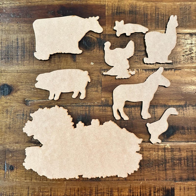Animal Cutout - Etsy