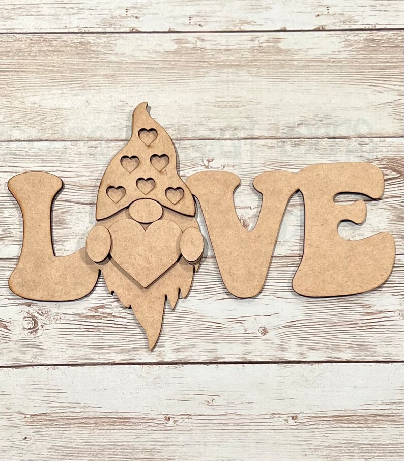 Love Gnome Valentine Gnome Happy Valentine's Day Love Gnomes Hearts - Etsy