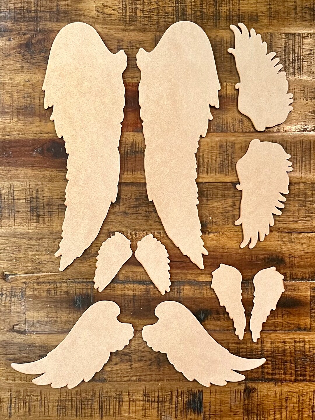 Angel Wing Cutouts | Wing Laser Cutout - Etsy