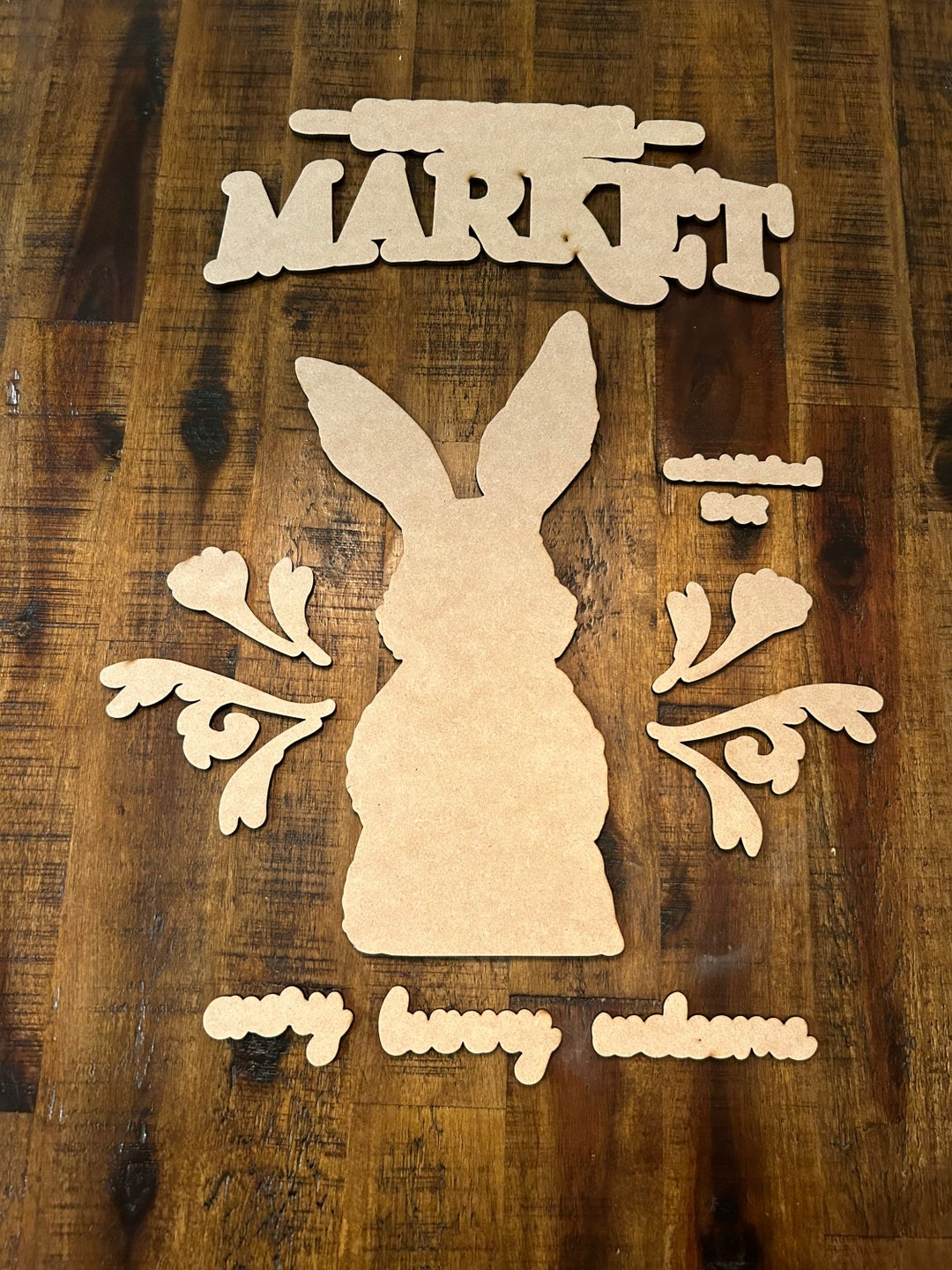 Bunny Cutout | Cottontail Market 2023 | Easter Cutouts | Every Bunny ...