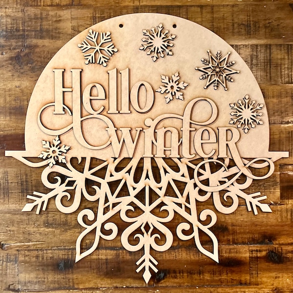Winter Cutouts - Etsy