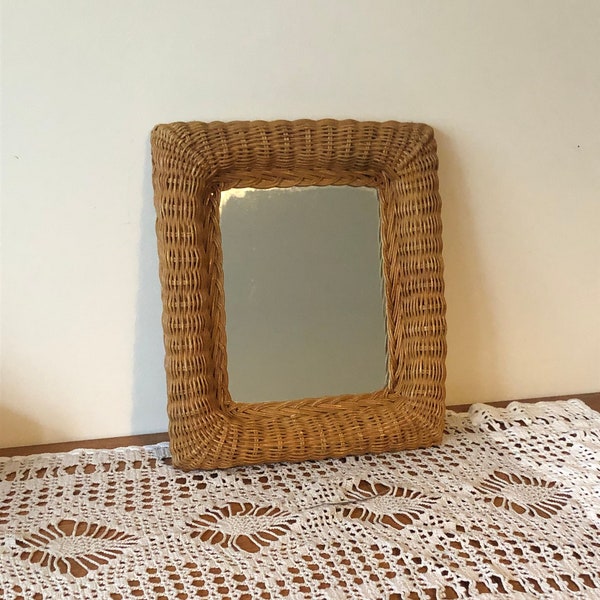 Wicker Mirror - Etsy