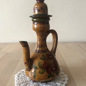 Samovar Théière En Céramique Vintage Poterie Rustique De Transylvanie ...