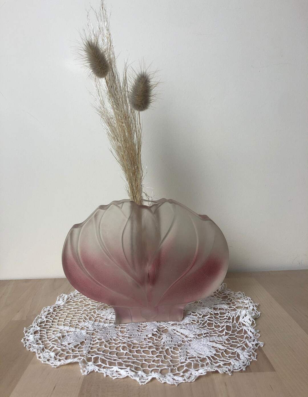 Original Labelled Walter Crystal Glass Art Deco Bicolor Clear - Etsy