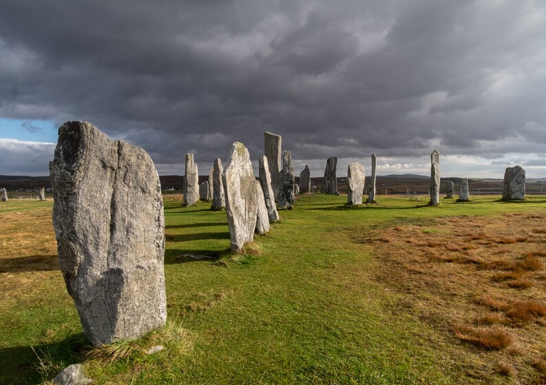 Callanish Standing Stone Isle of Lewis Scotland Unframed - Etsy