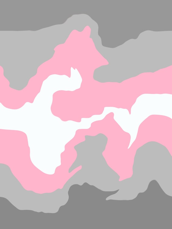Demigirl Pride Flag Digital Art - Etsy