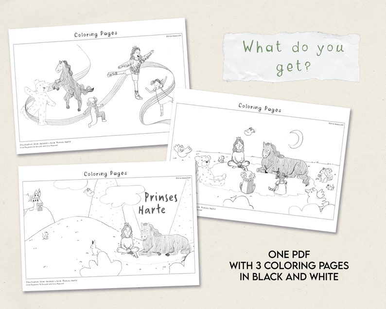 Coloring Pages Children Printable Coloring Sheets Digital - Etsy