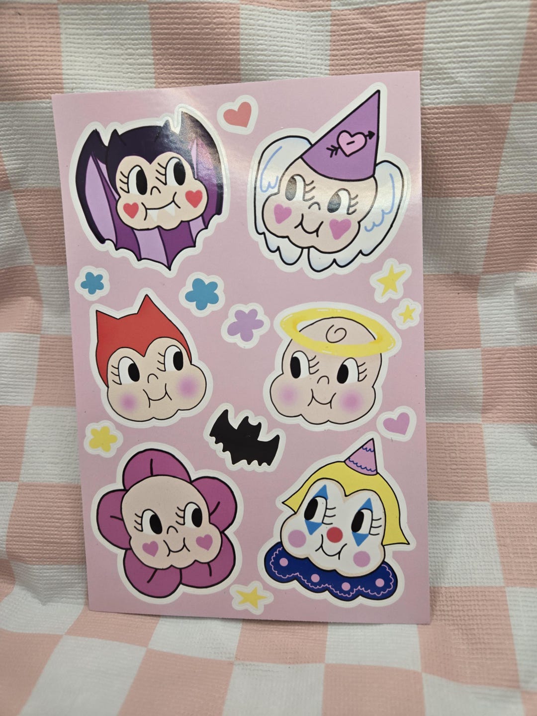 Cute Kewpie Vinyl Gloss Sticker Sheet, Laptop or Phone Case Decal ...