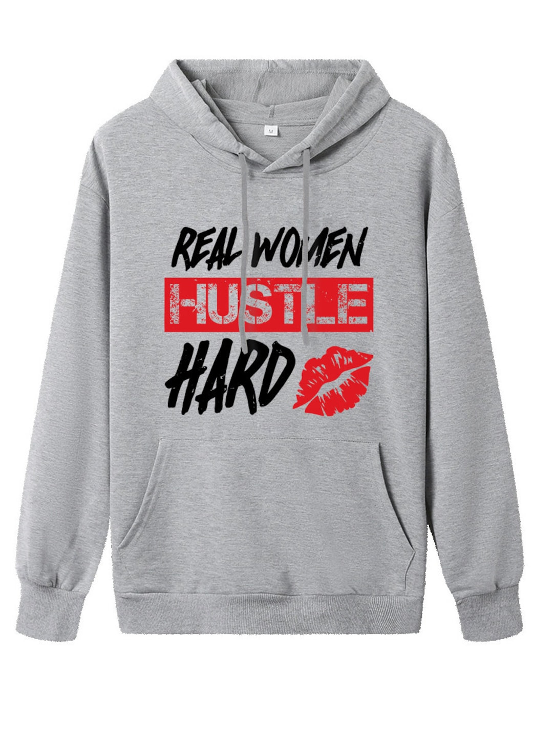 Real Women Hustle Hard Sweatshirt Black - Etsy