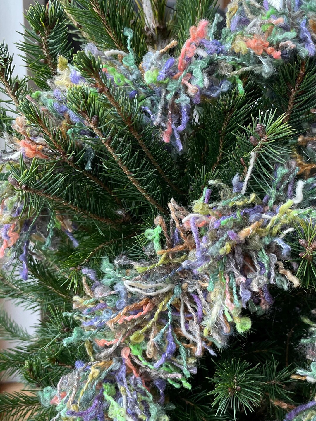 Tinswool - Upcycled Eco-friendly Wool Tinsel Alternative, Party Garland ...