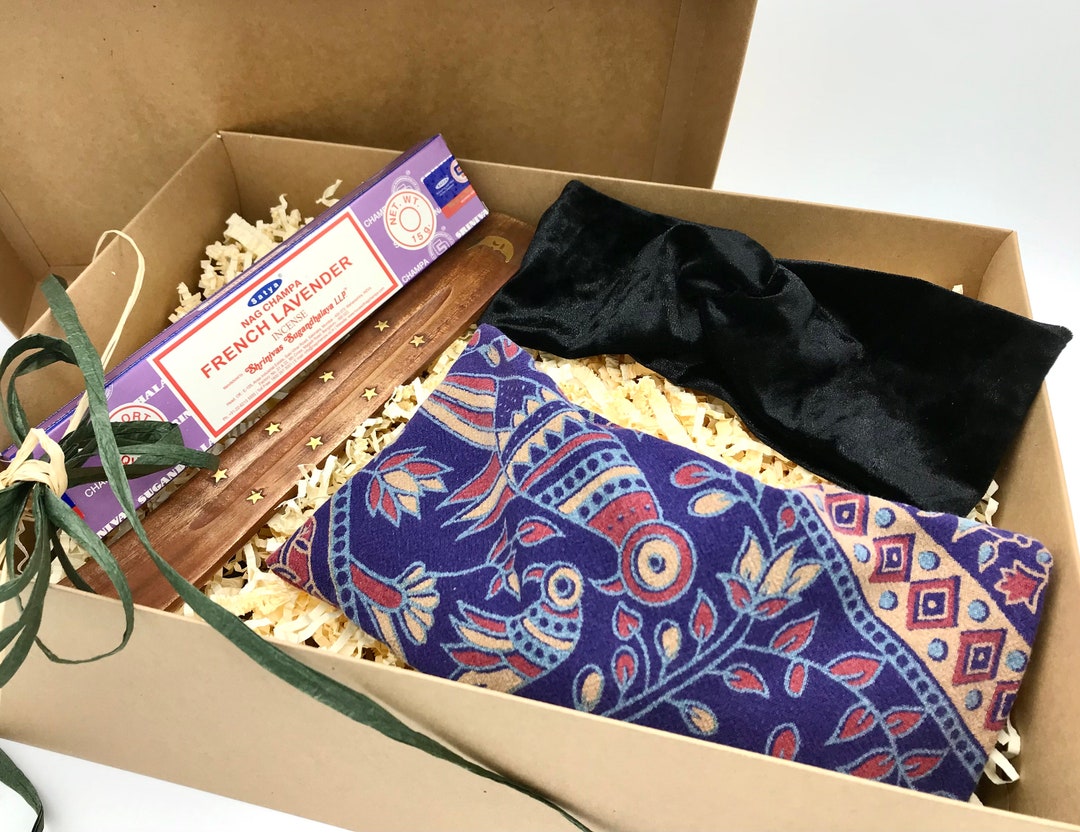 Serenity Gift Box, Lavender Incense Sticks, Pamper Present, Eco Gift ...