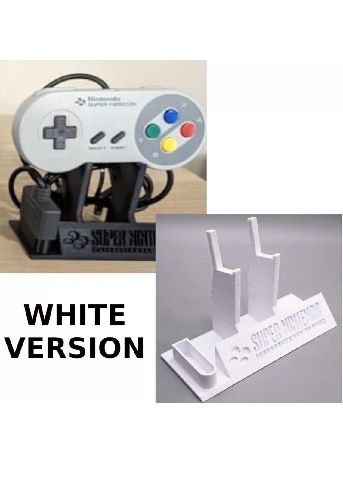 Controller Holder Display for SNES Super Nintendo Controllers - Etsy