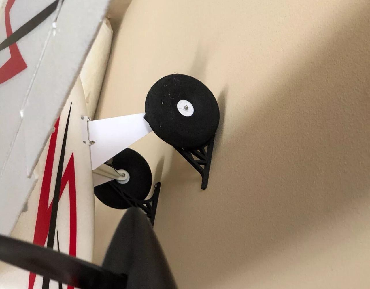 Wall Mount Hanger for RC Airplane Wheels / Landing Gear - Medium ...