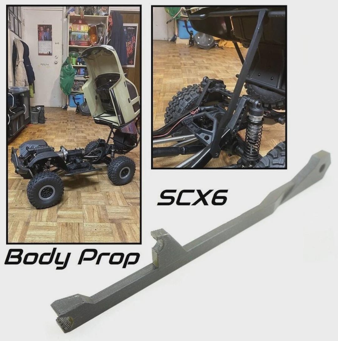 Upgraded Custom Body Prop Rod for Axial SCX6 Honcho – Securely Holds ...