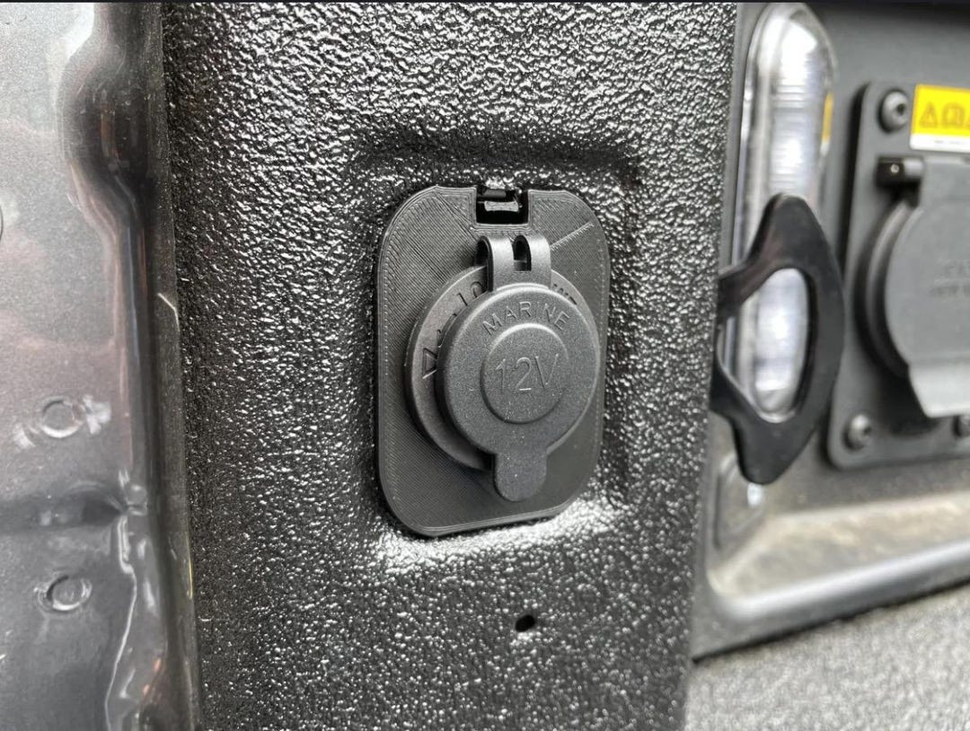 Ford Maverick Bed Outlet Cover - Etsy