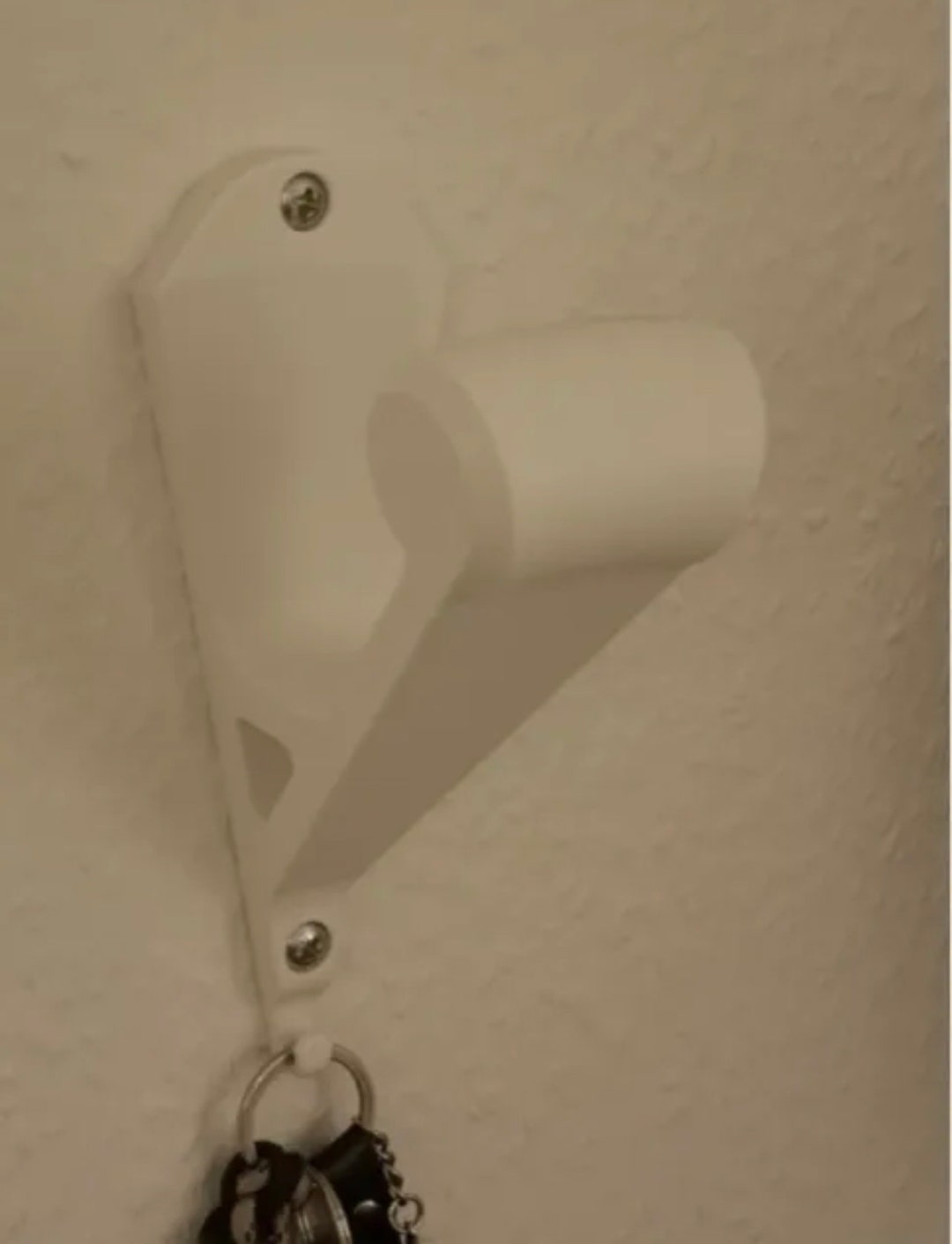 Wall Mount Helmet Hook W/key Holder (2pk) - Etsy