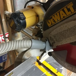 Dewalt DW708 Dust Collector Attachment for Type 1 and Type 3 Miter Saws ...