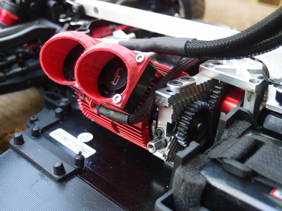 30x30mm Forced Air Induction Fan Shroud Intake Set Arrma 6s Infraction ...