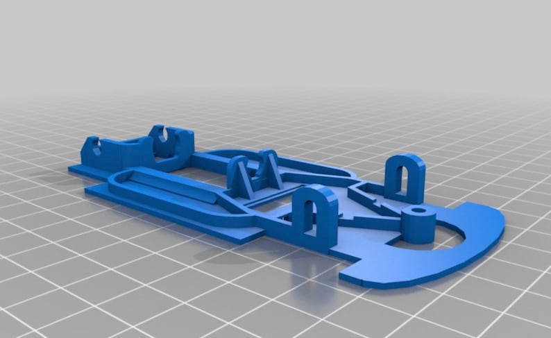 Universal Slot Car Chassis HO Scale - Color Black - Two Chassis per ...