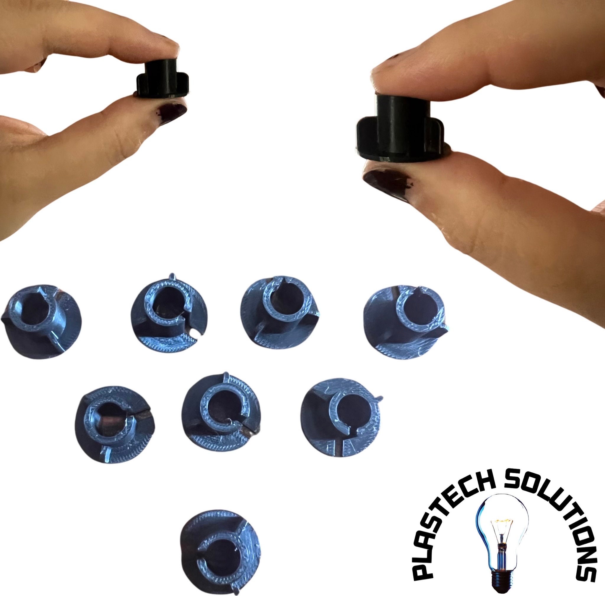 Super8 to 8mm Movie Projector Film Spool Spindle Insert Adapters (8 ...