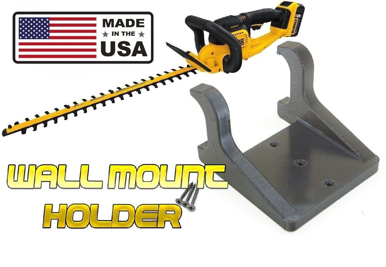 Heavy Duty Wall Mount Holder Storage Bracket for Dewalt DCHT820B Hedge ...