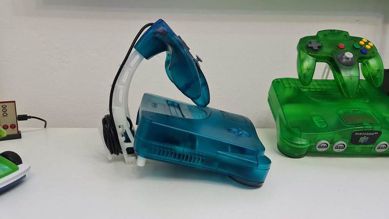 Nintendo 64 N64 Console Display Stand W/ Floating Controller - Etsy