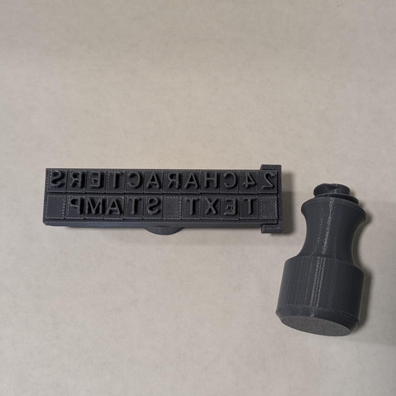 Message Rubber Stamp - Etsy