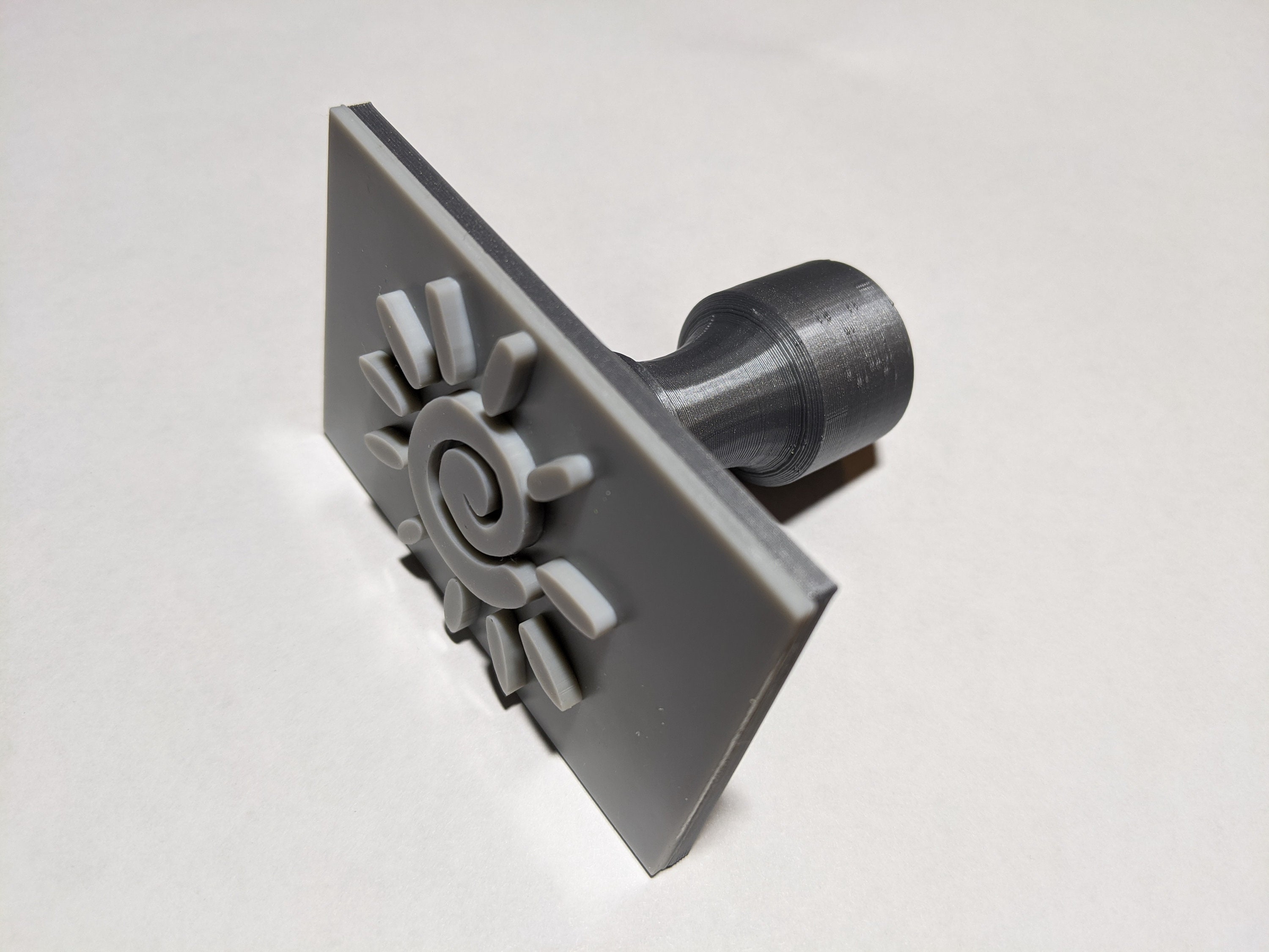 Sun Swirl Soap Stamp 3x2 - Etsy