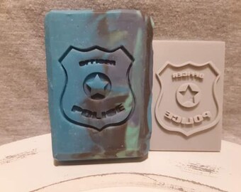 Police Badge Stamp | Etsy