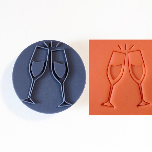 Wine Stamp - Etsy
