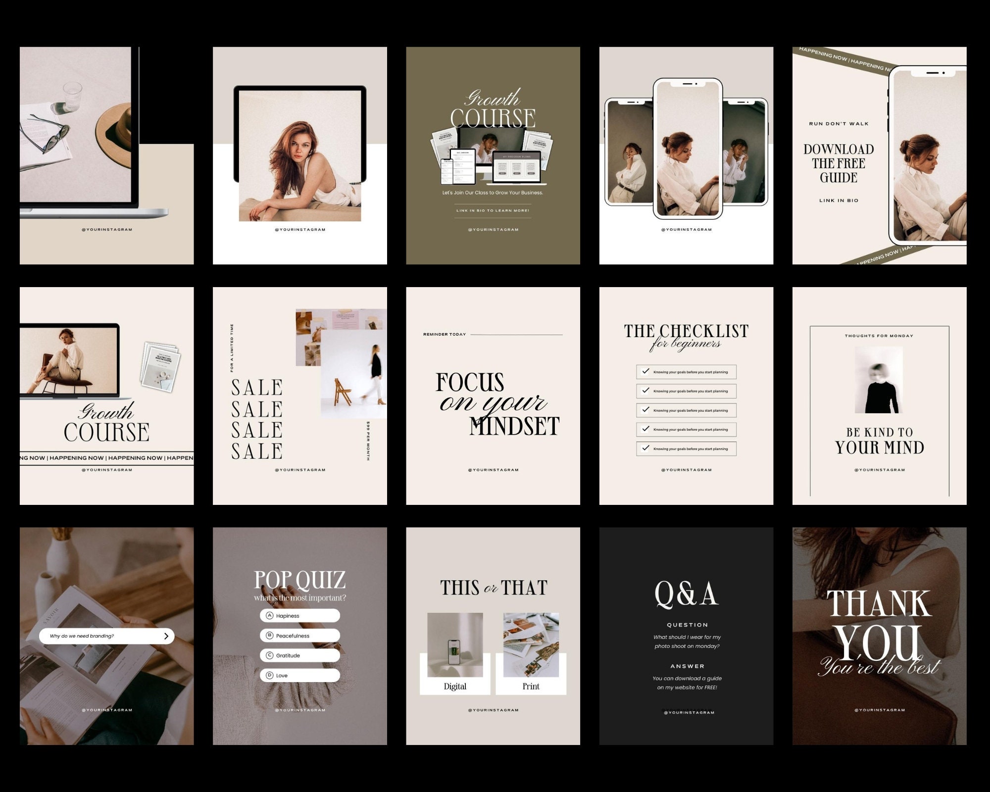 Instagram Post Template Designer Instagram Template Instagram Post ...