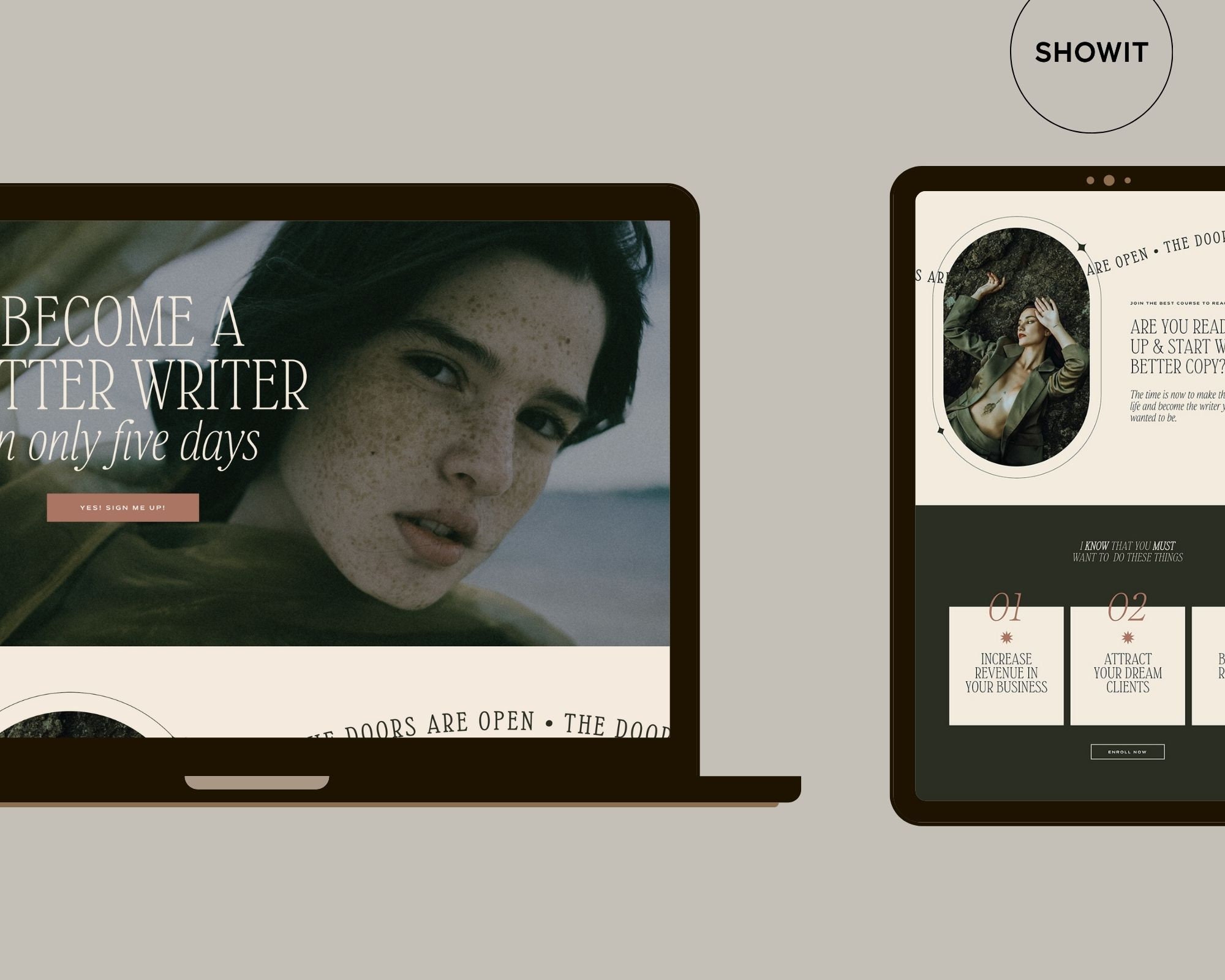 Showit Sales Page Template, Showit Website Template, Sales Page Website ... Showit Sales Page Template, Showit Website Template, Sales Page Website ...