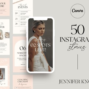 Instagram Story Template | Pink Instagram Template | Instagram Stories ...