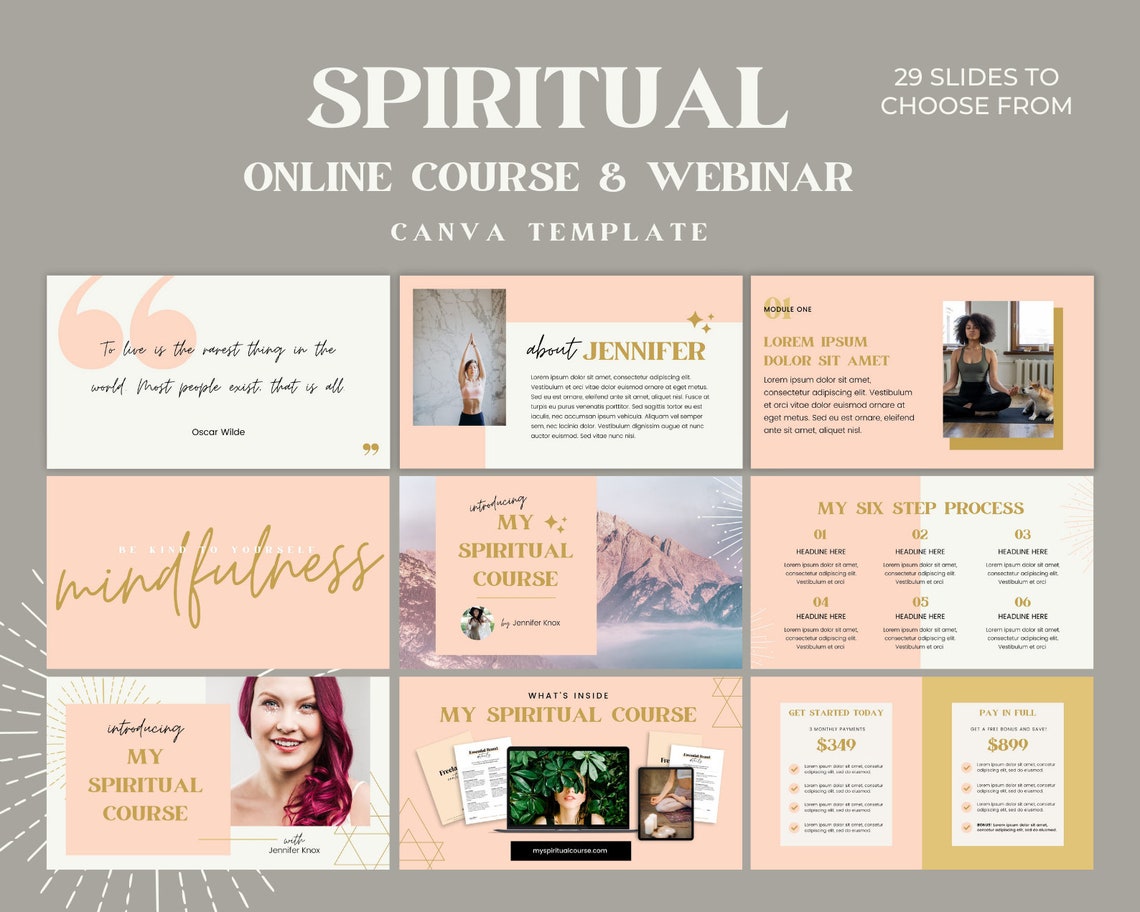 Canva Webinar Template